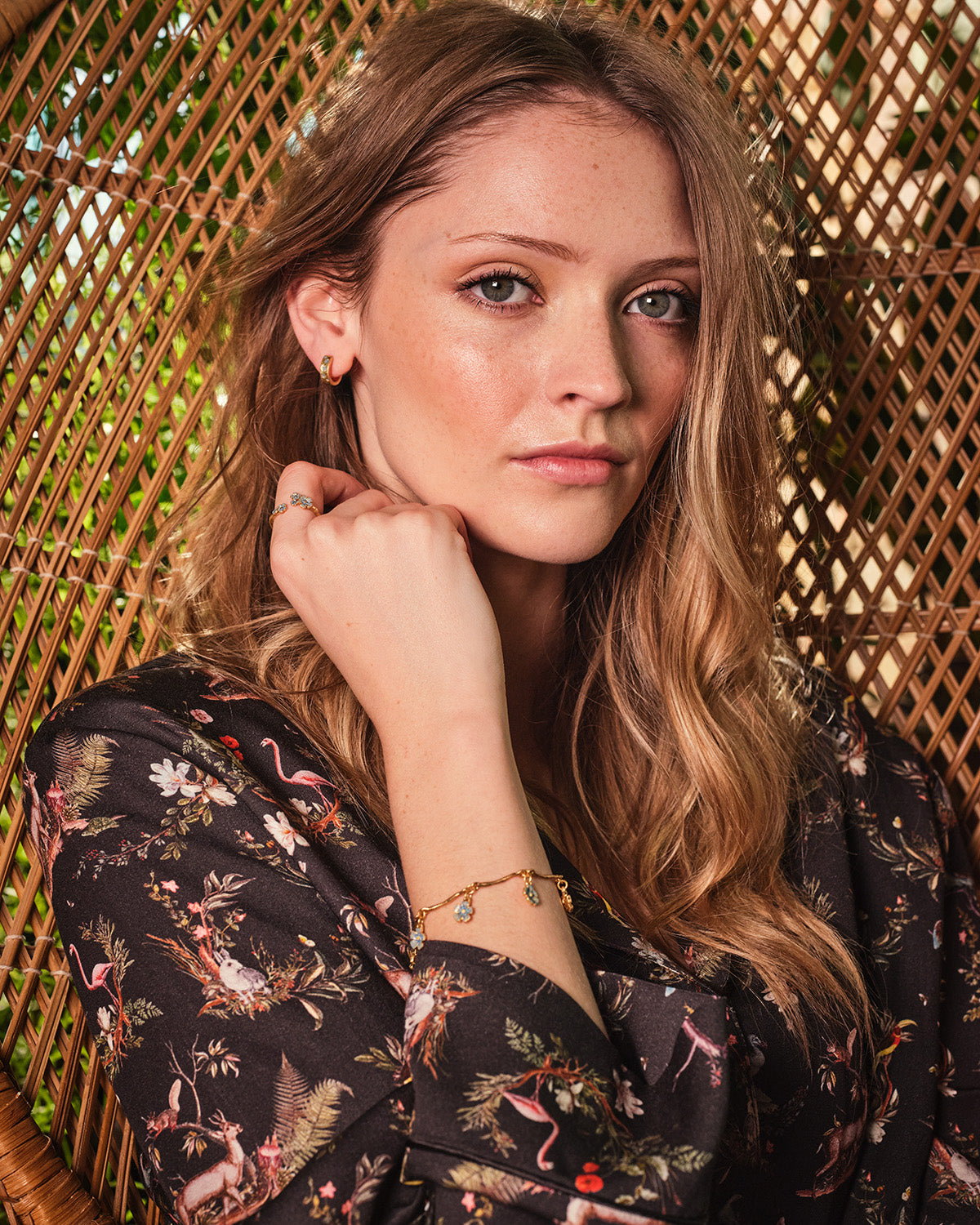 Hand-Painted Enamel Bracelets & Bangles | Fable England UK