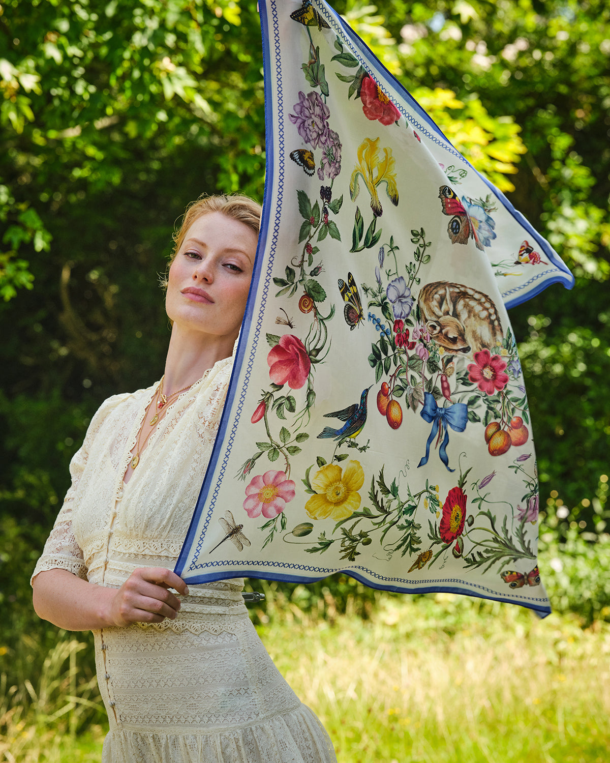 Large Square Scarves | Fable England