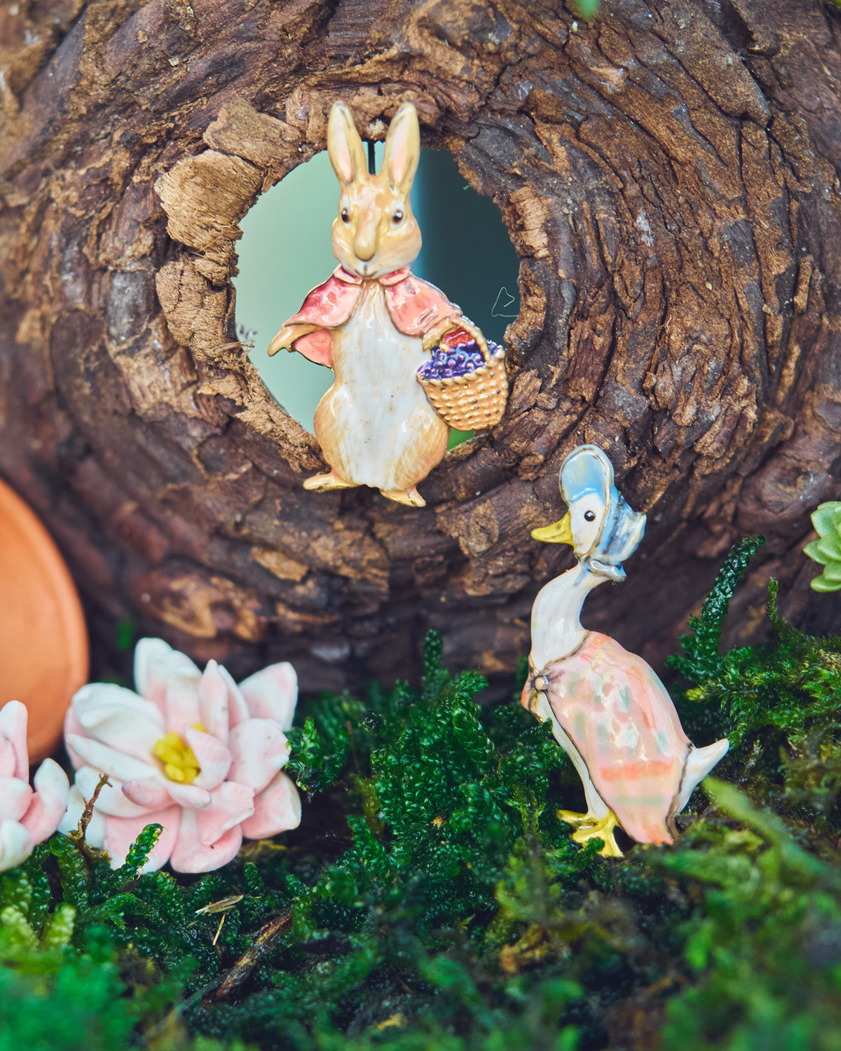 Enamel Brooches | Hand-painted Animals & Birds | Fable England