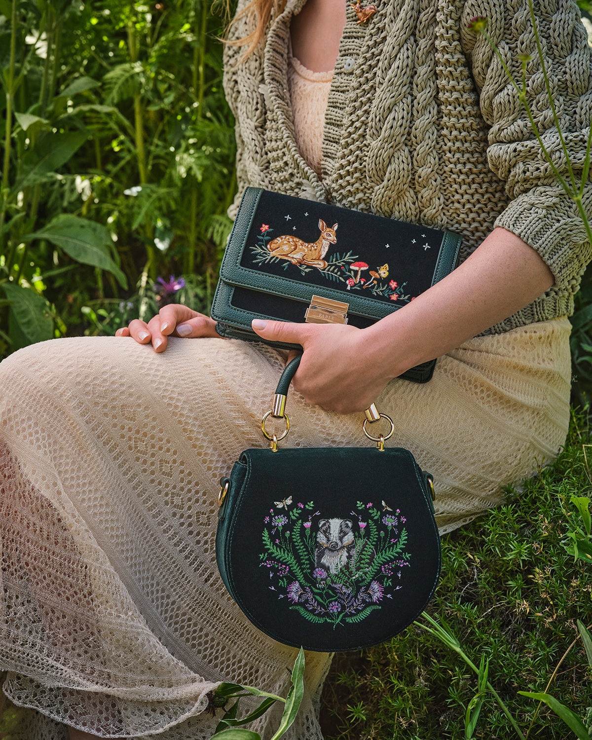 Embroidered Bags, Totes, Handbags & Purses | Fable England