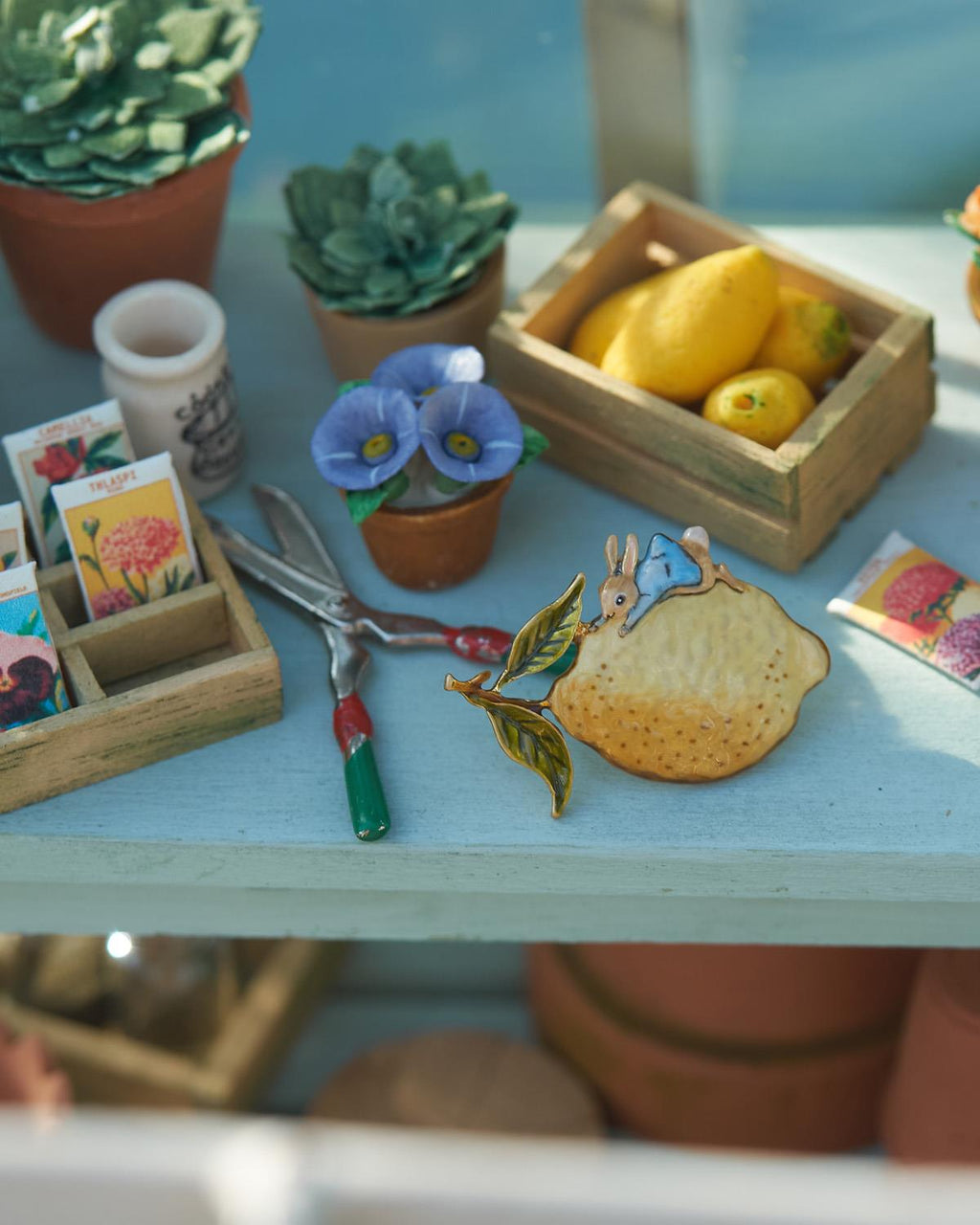 Enamel Brooches | Hand-painted Animals & Birds | Fable England