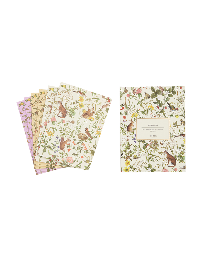 Cute Stationery | Pretty Floral Prints | Fable England