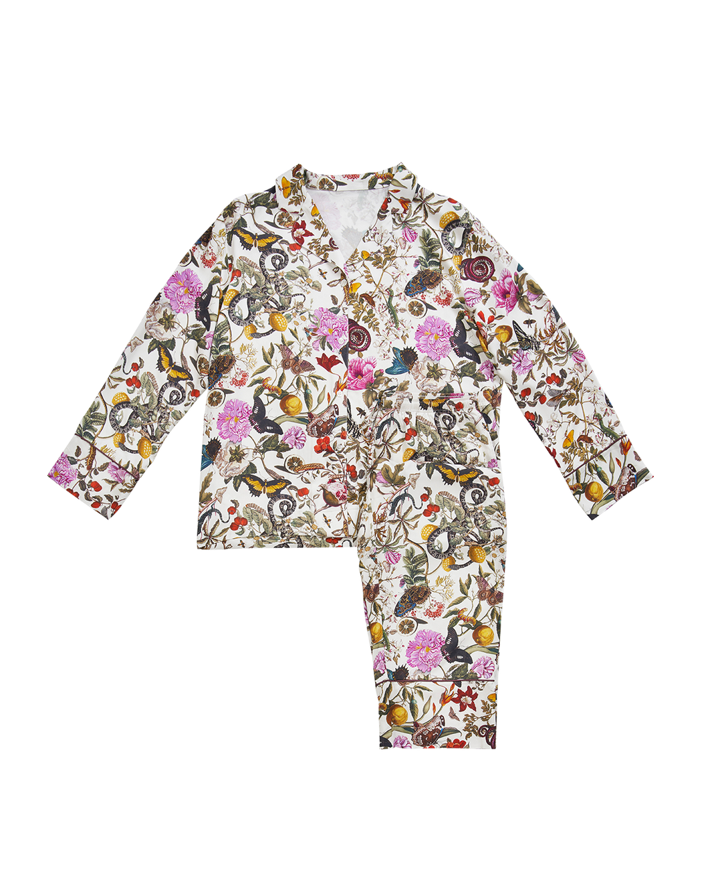 Floral Engravings Pyjamas – Fable England UK