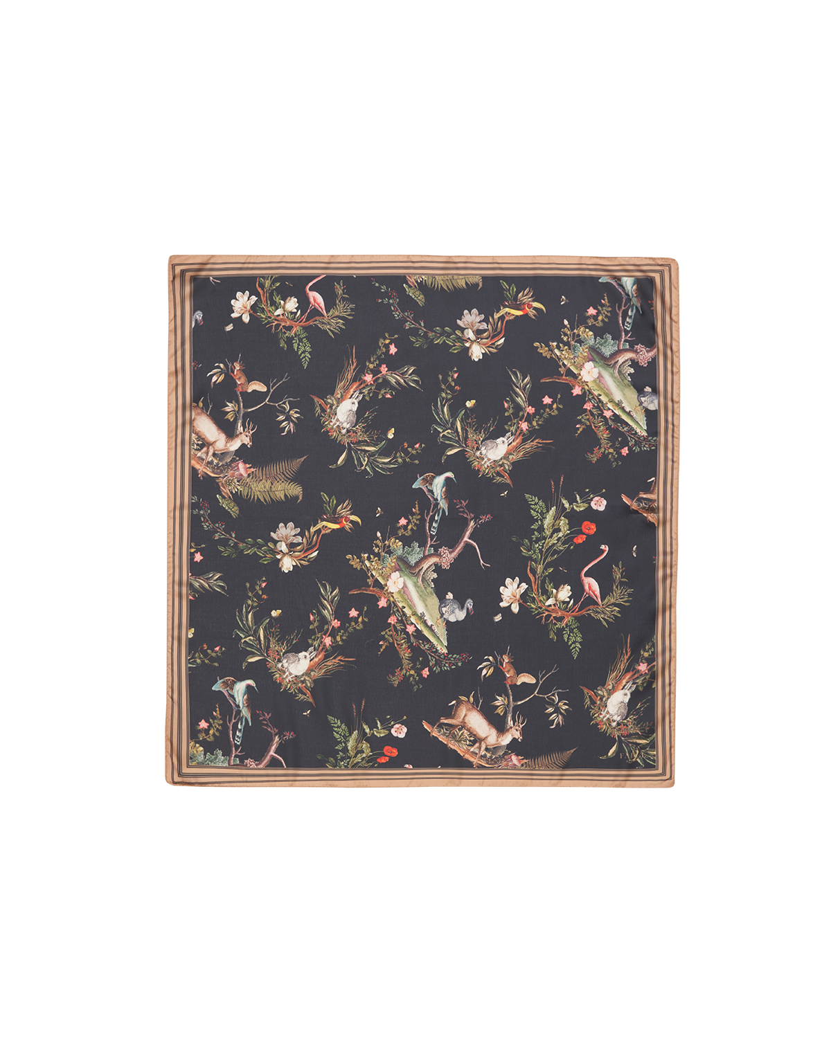 Wonderland Toile Square Scarf | Fable England