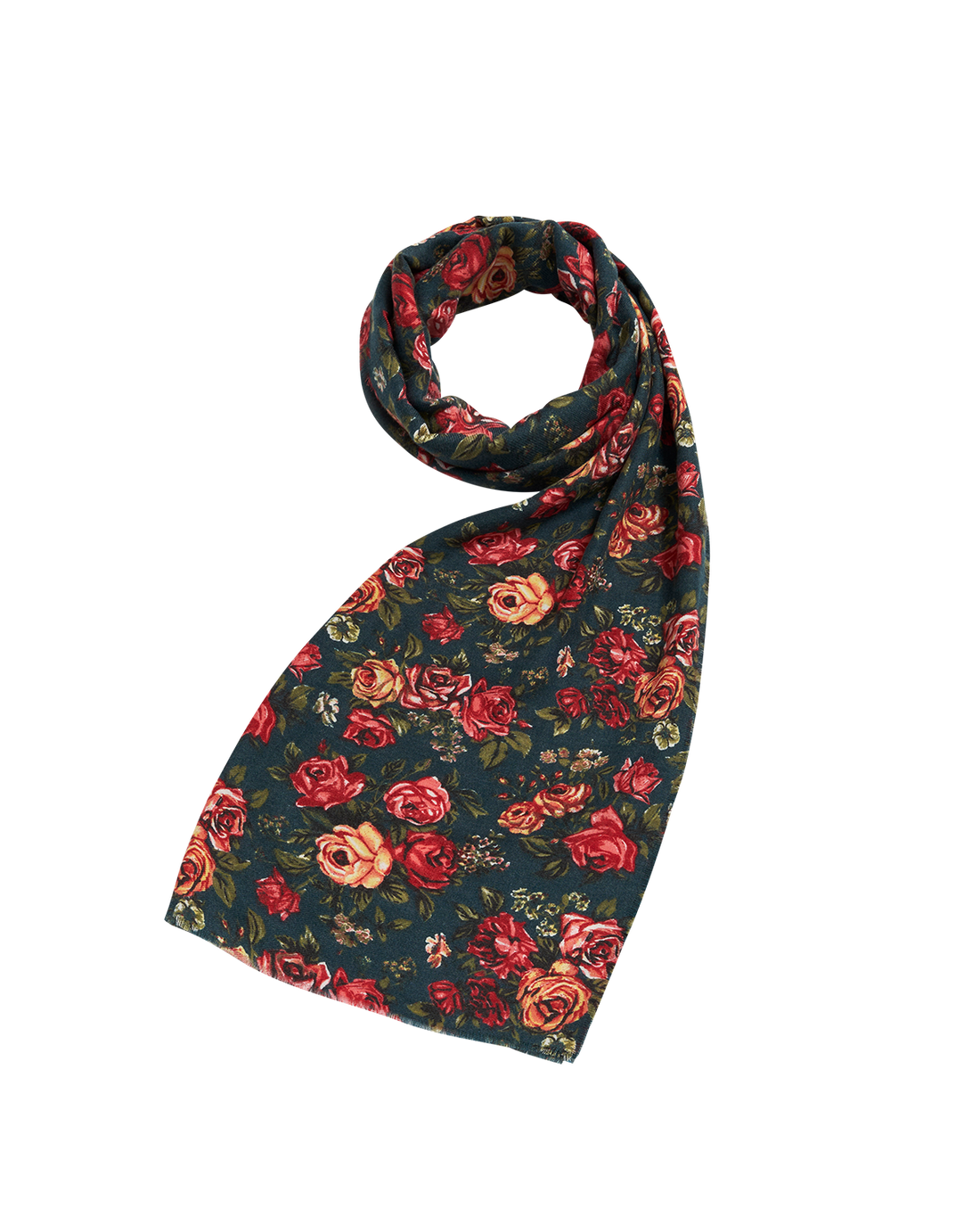 Women's Scarves With Floral Pattern Designs | Fable England