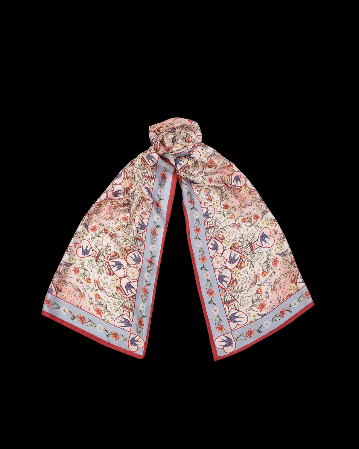 Folksy Fox Silky Scarf – Fable England UK