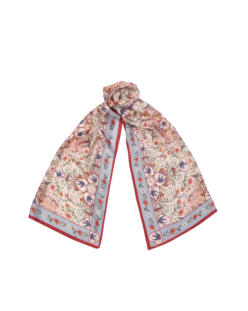 Folksy Fox Silky Scarf – Fable England UK