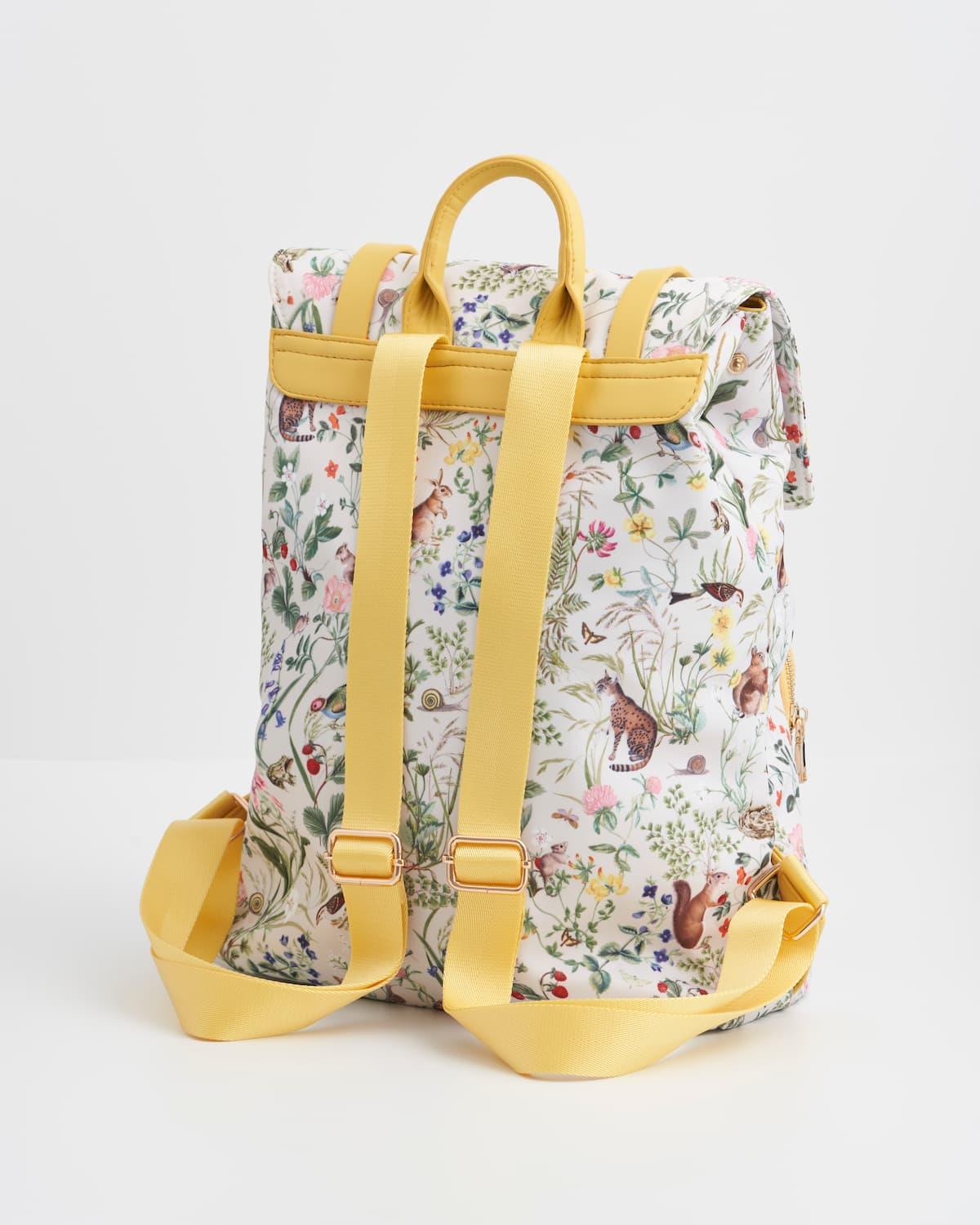 Fable Meadow Creatures Ivory Medium Backpack – Fable England UK