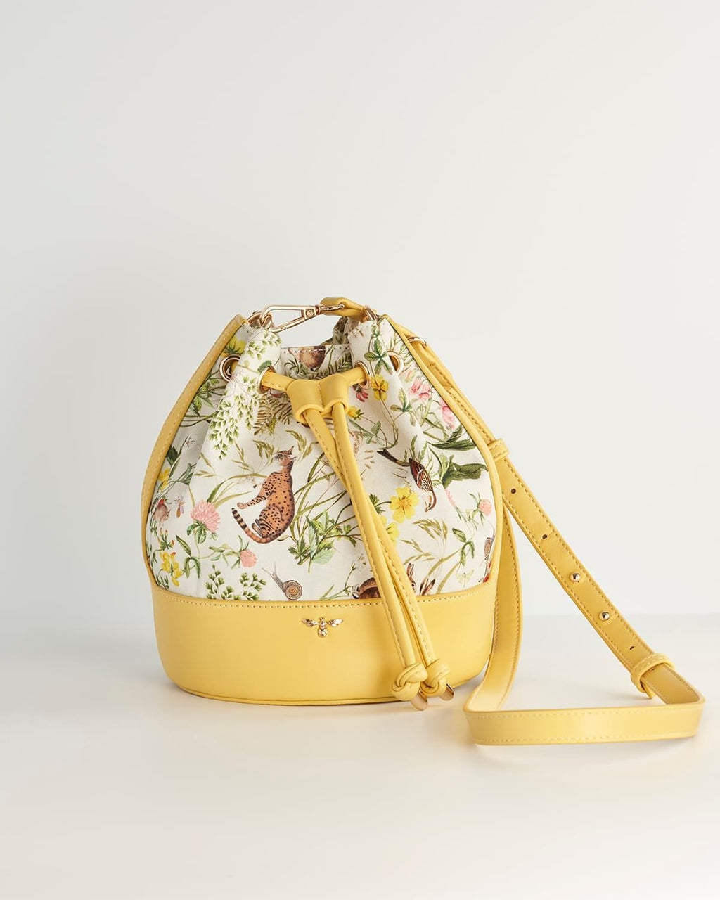 Meadow Creatures Bucket Bag - Yellow – Fable England UK