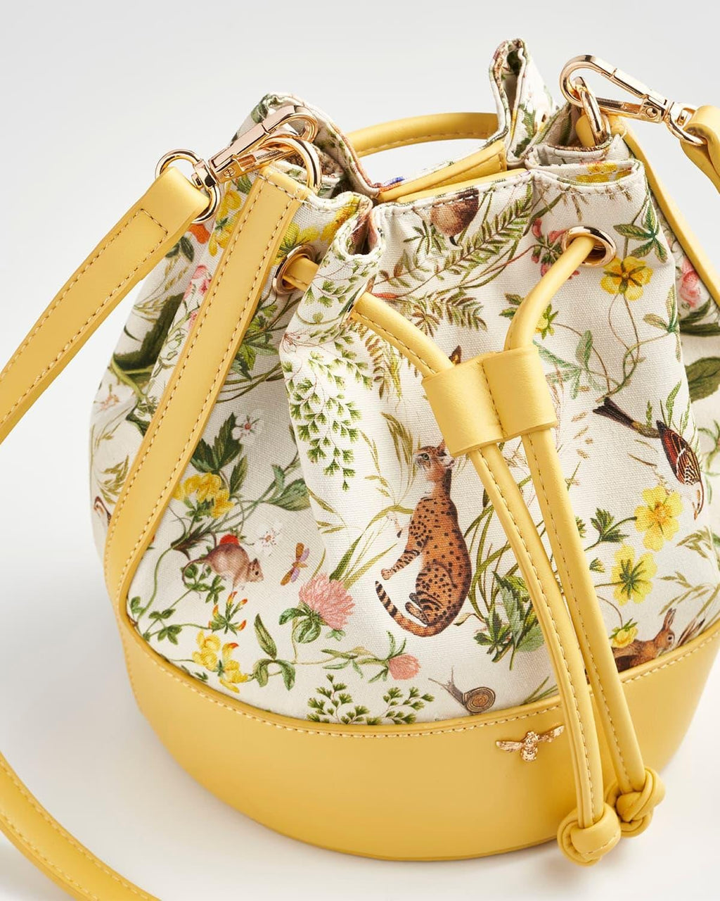 Meadow Creatures Bucket Bag - Yellow – Fable England UK